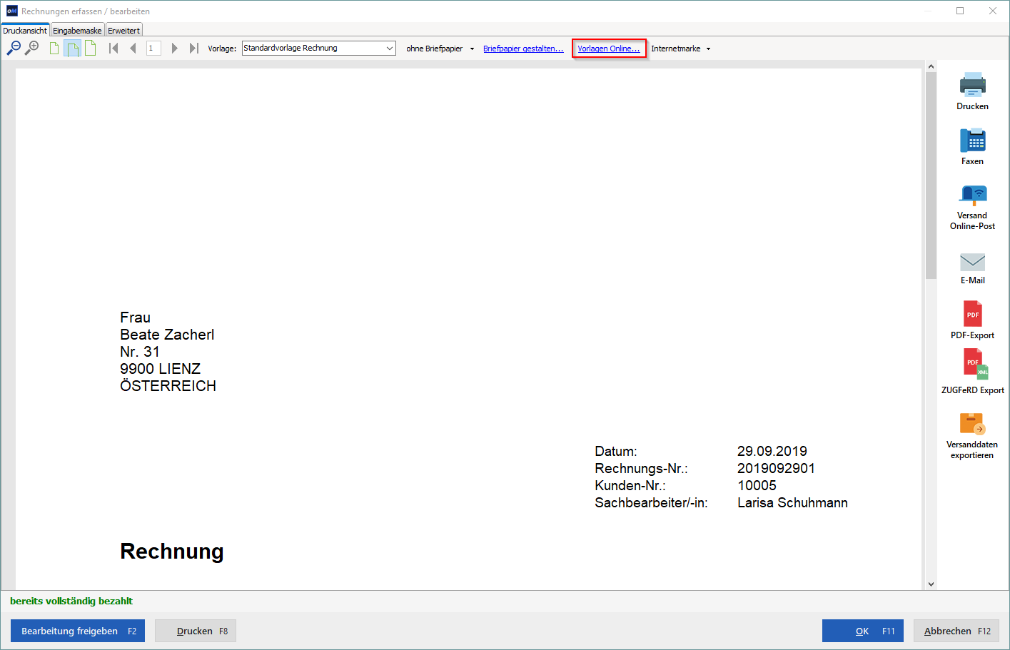 Vorlagen Online: Das kostenlose Vorlagenportal